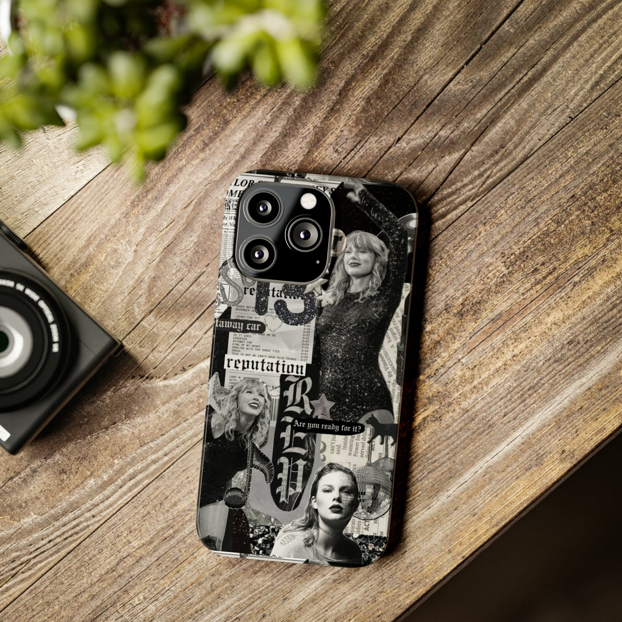 Taylor Swift Reputation Collage iPhone Slim Phone Case - Etsy