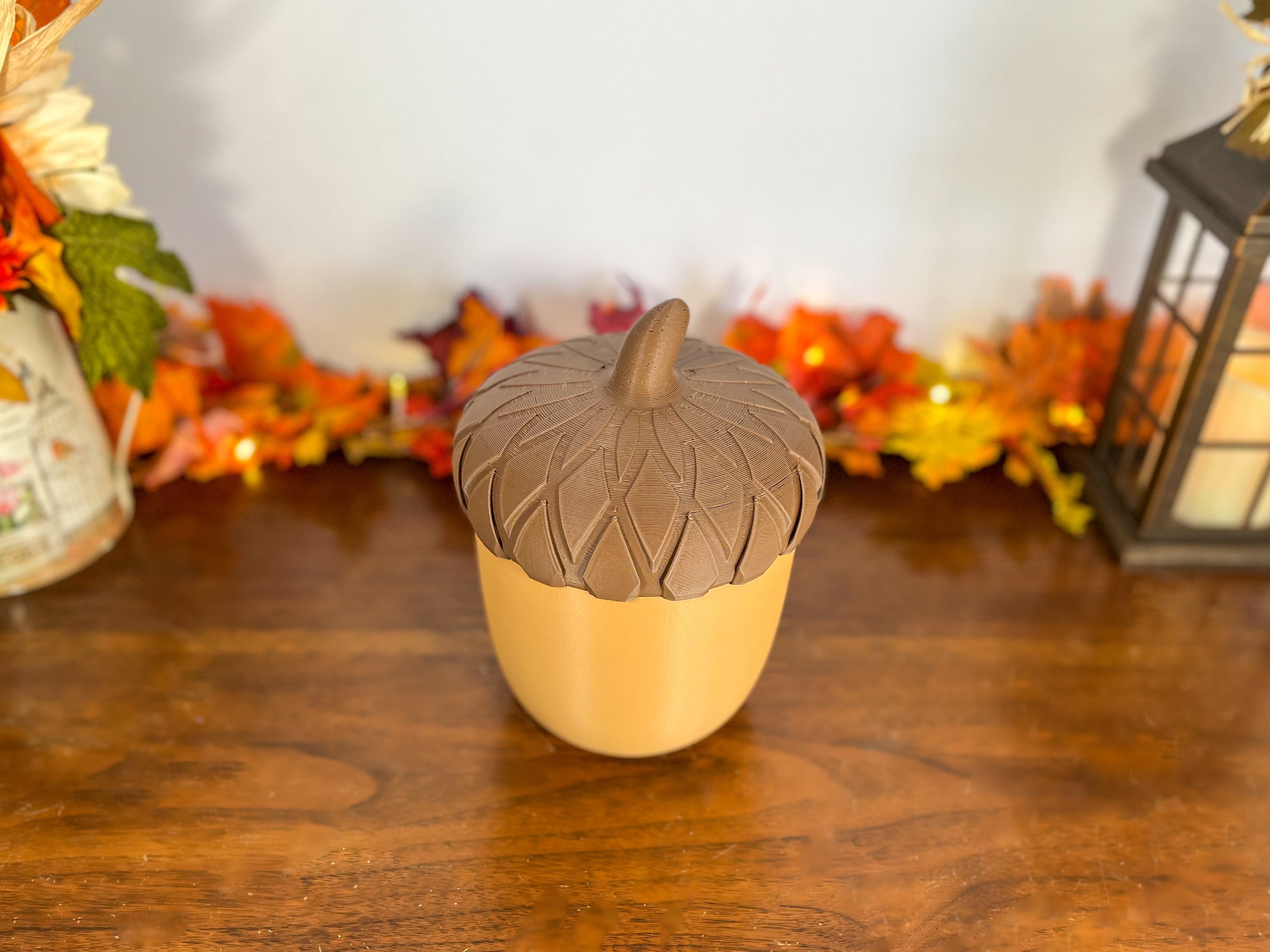 Acorn Tabletop Decoration for Fall, Autumn Farmhouse Decor, Rustic ...