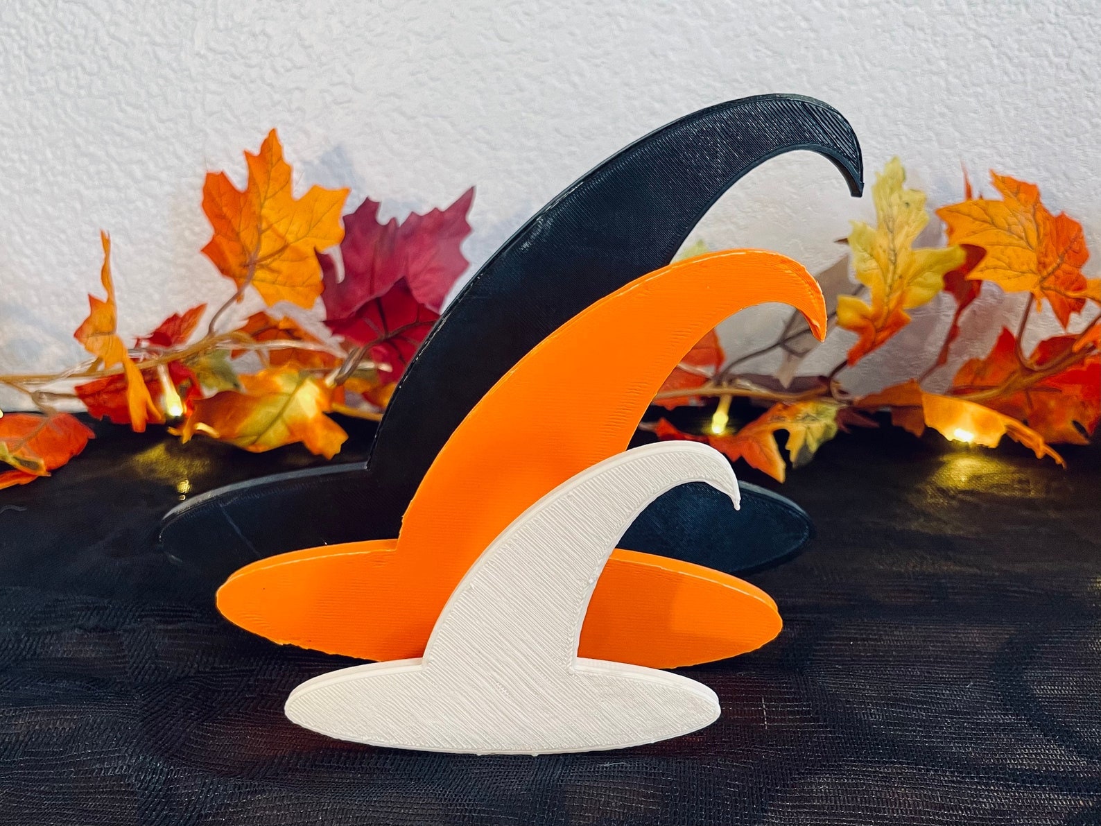 Witch Hat 3D Printed Halloween Table Top Decoration Ornament - Etsy