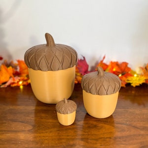 Acorn Tabletop Decoration for Fall, Autumn Farmhouse Decor, Rustic ...