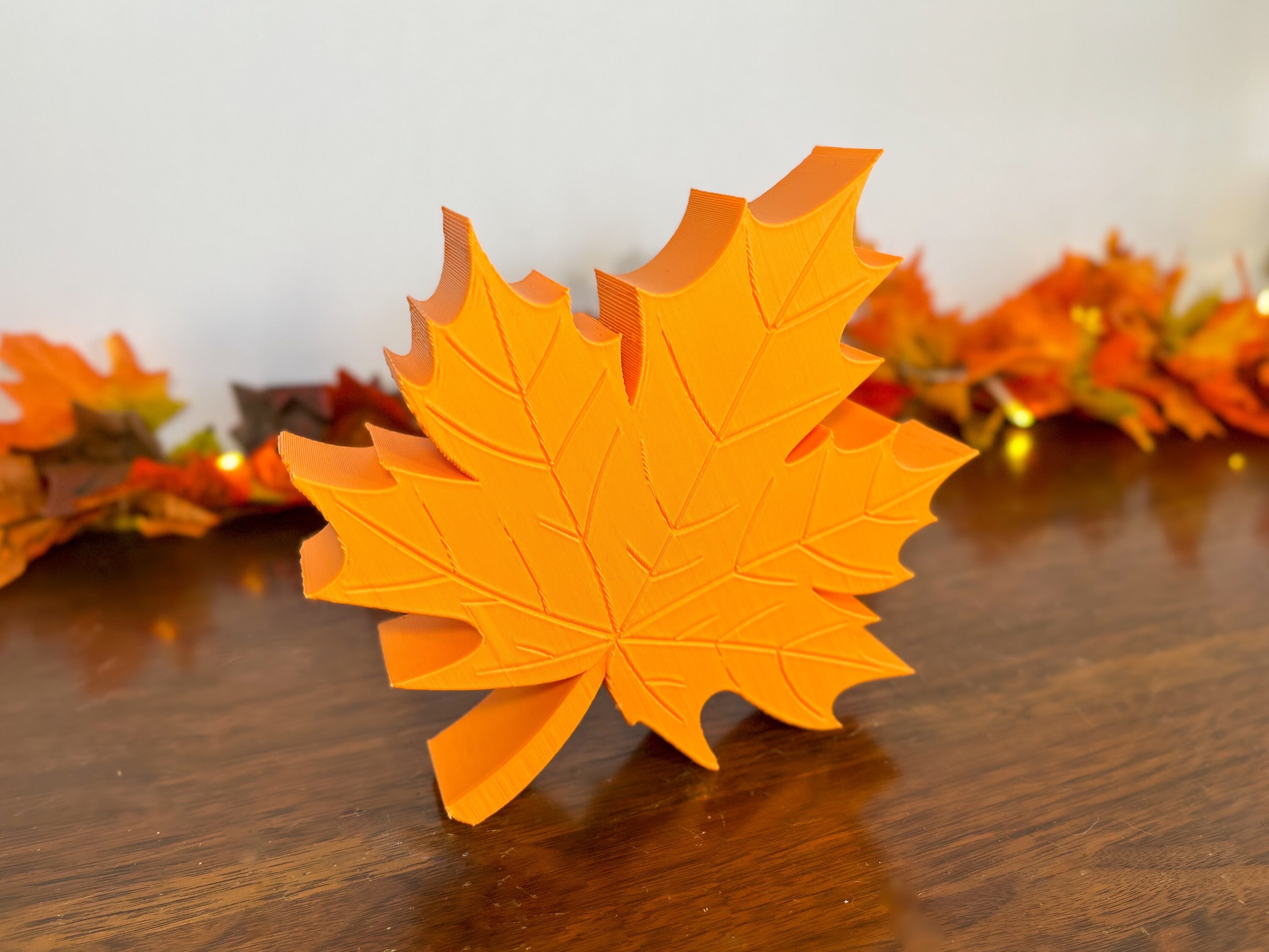 Maple Leaf 5 Pack Colorful Home Autumn Decor Fall Farmhouse - Etsy
