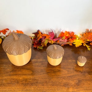 Acorn Tabletop Decoration for Fall, Autumn Farmhouse Decor, Rustic ...