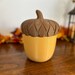 Acorn Tabletop Decoration for Fall, Autumn Farmhouse Decor, Rustic ...