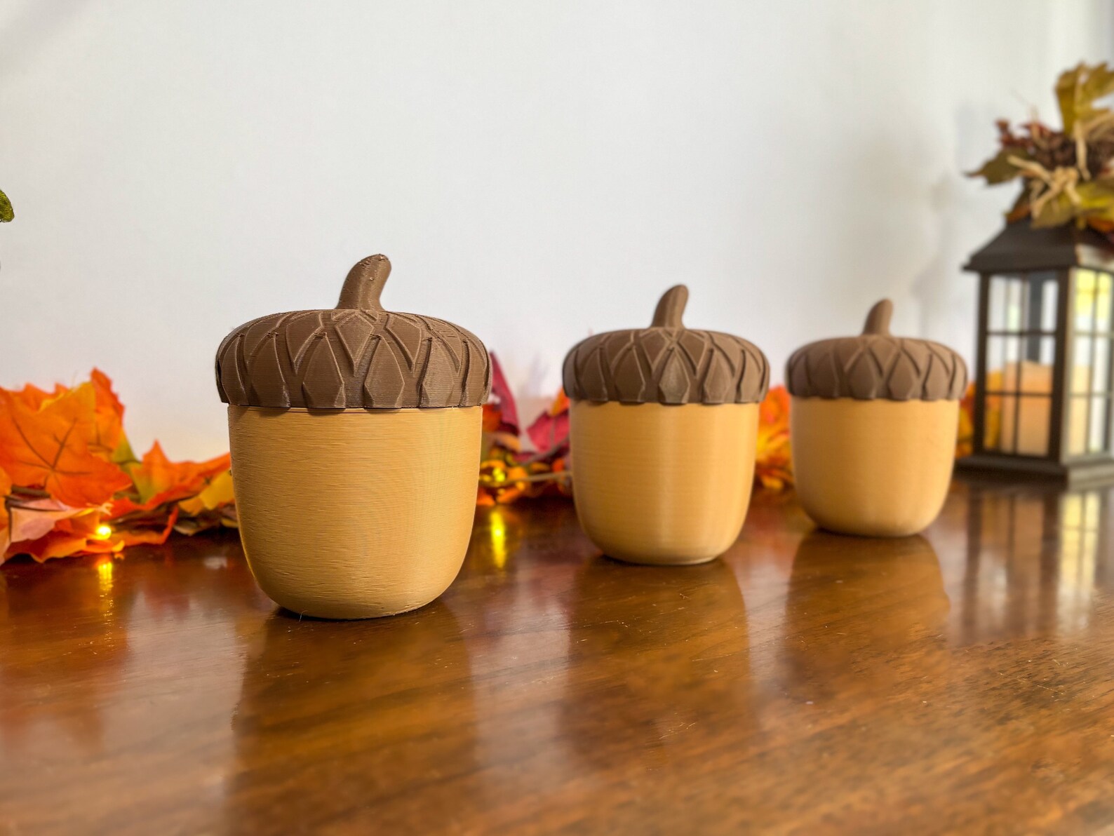 Acorn Tabletop Decoration for Fall, Autumn Farmhouse Decor, Rustic ...