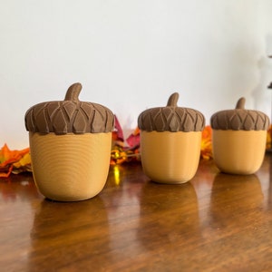 Acorn Tabletop Decoration for Fall, Autumn Farmhouse Decor, Rustic ...