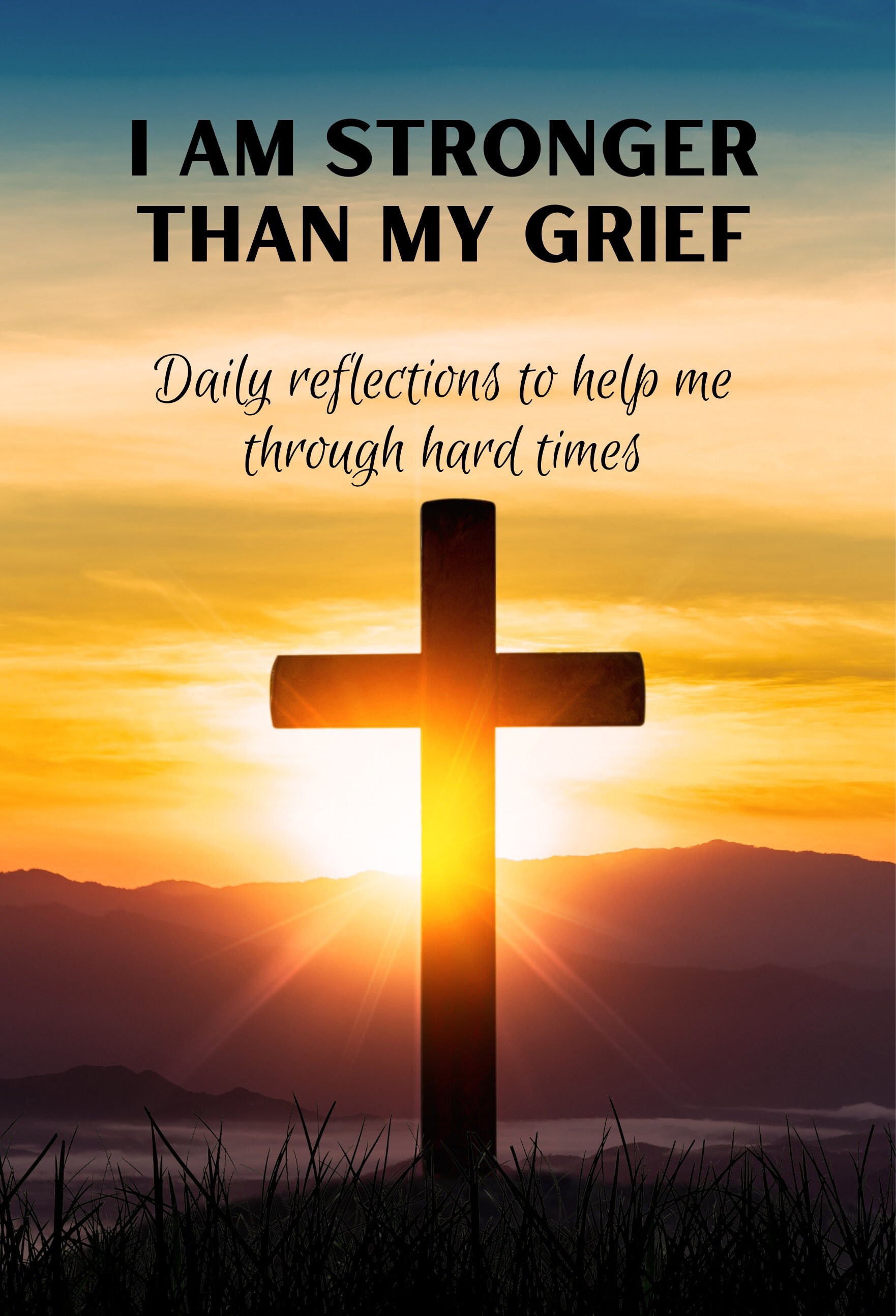 Daily Grief Journal Printable 8.5x11. I Am Stronger Than My Grief ...