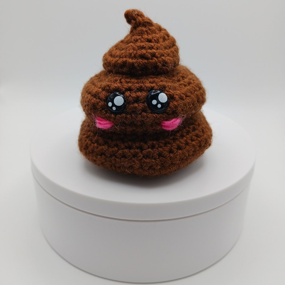 Poop Crochet Plushie - Etsy