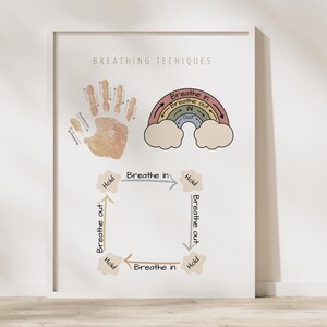 8 Realistic Calming Corner Posters - Calm Down Skills, Breathing ...