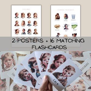 Feelings Bundle for Calming Corner - Feelings Flashcards, Feelings ...