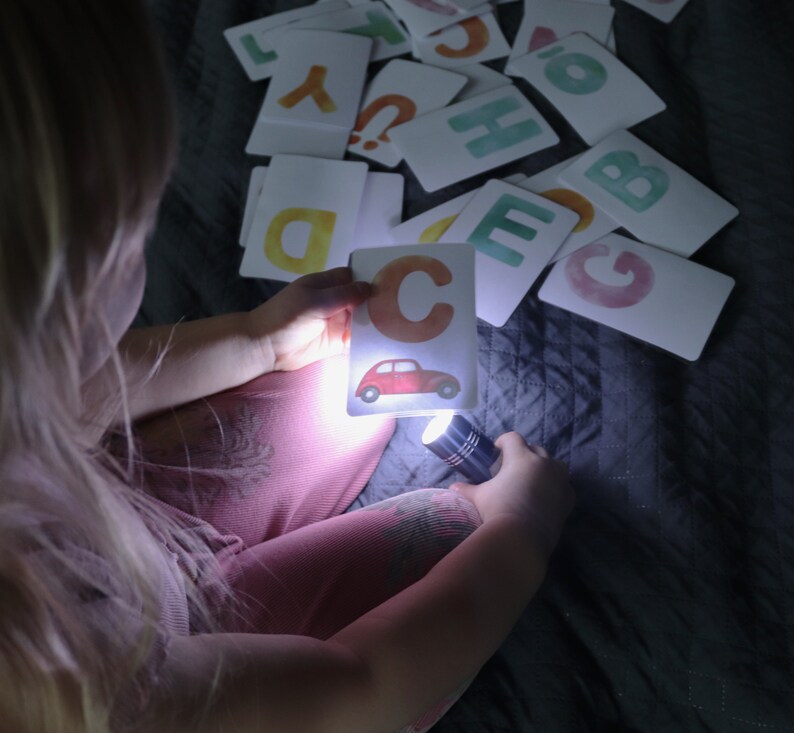 Magic Alphabet Flash Cards, Toddlers Preschool, Early Learning Resource ...
