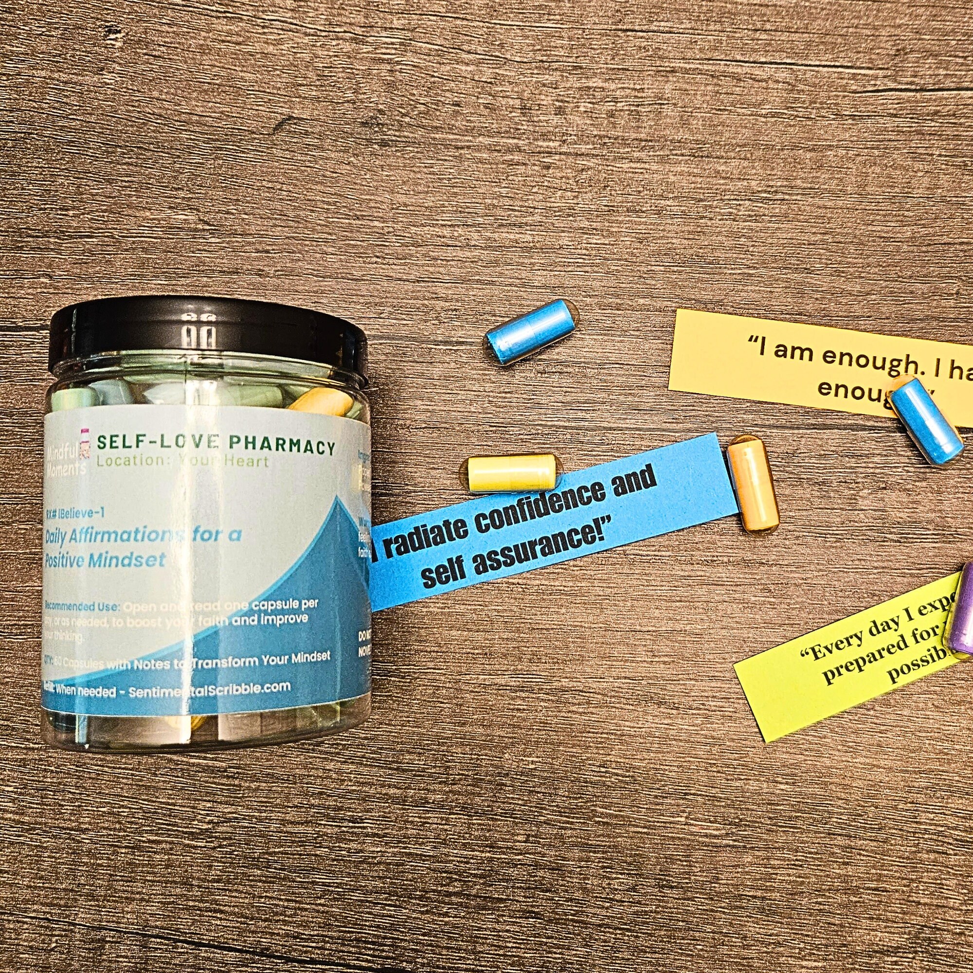 Dose of Happiness, Positive Mindset Affirmations, Message in Bottle ...