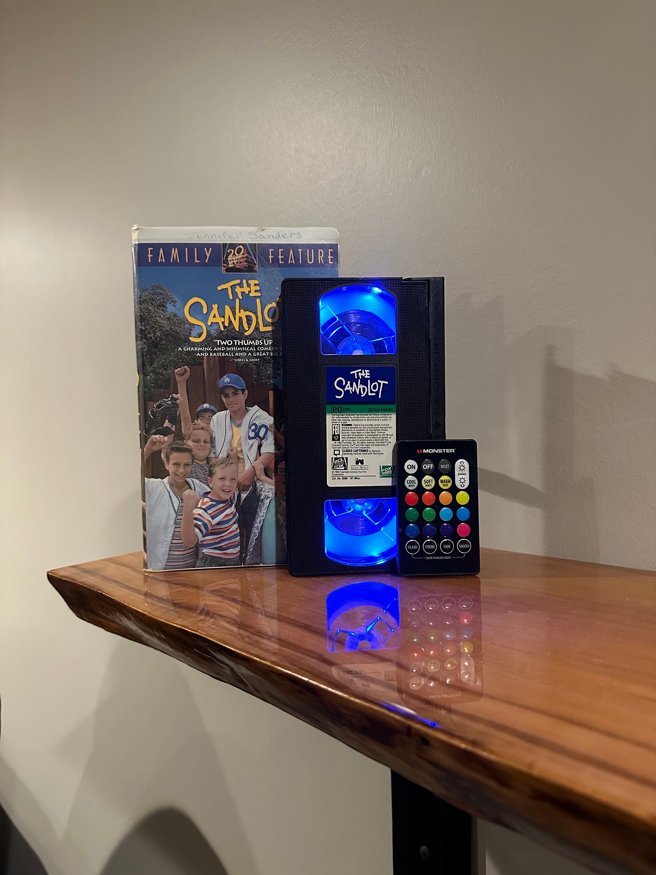 VHS Light the Sandlot 1993 - Etsy