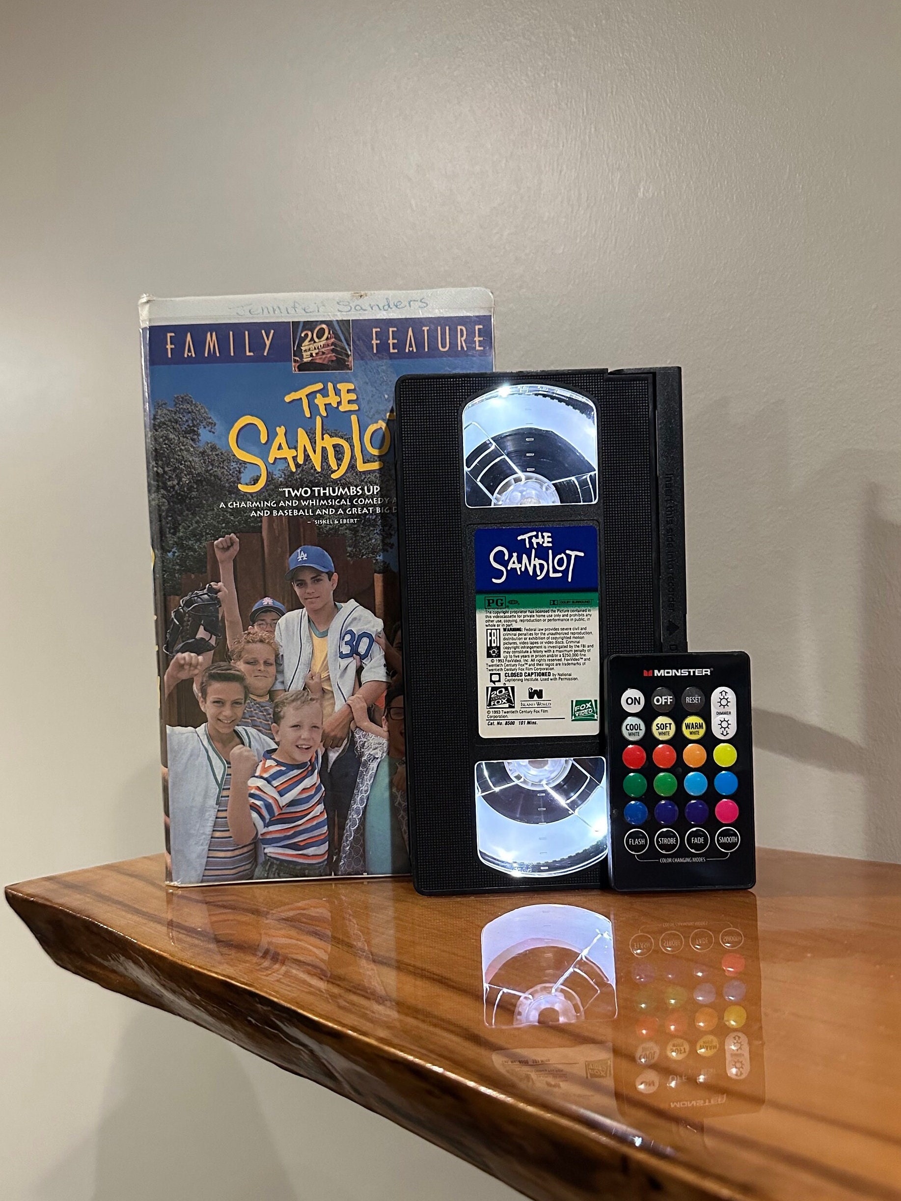 VHS Light the Sandlot 1993 - Etsy