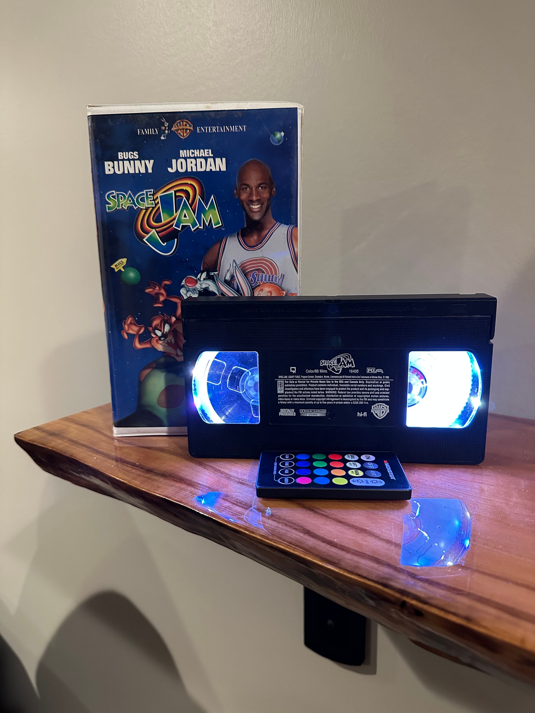 VHS Light Space Jam 1996 - Etsy