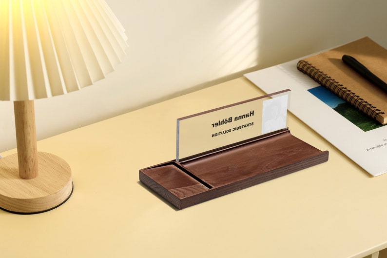 Personalized Name Plate for Desk, Corporate Business Professional ...