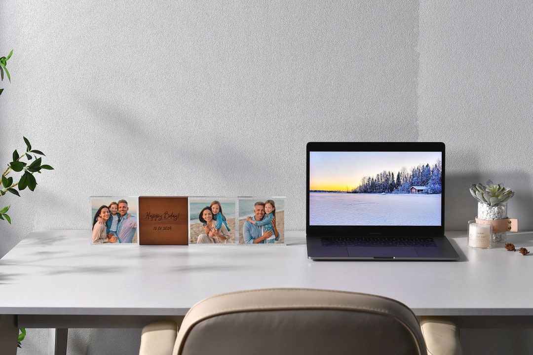 Custom Picture Frame Print for Decor - Personalized Wood & Acrylic ...