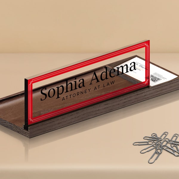 Judge Name Plate - Etsy