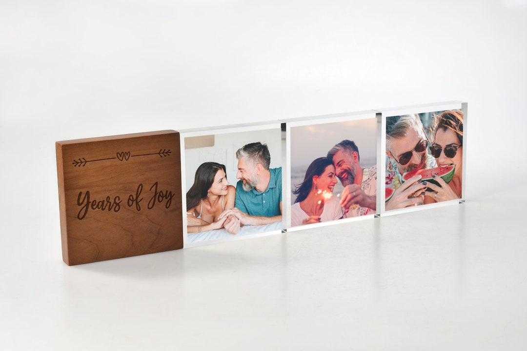 Photo Frame for 10 Year Anniversary - Picture Frame for Couple ...