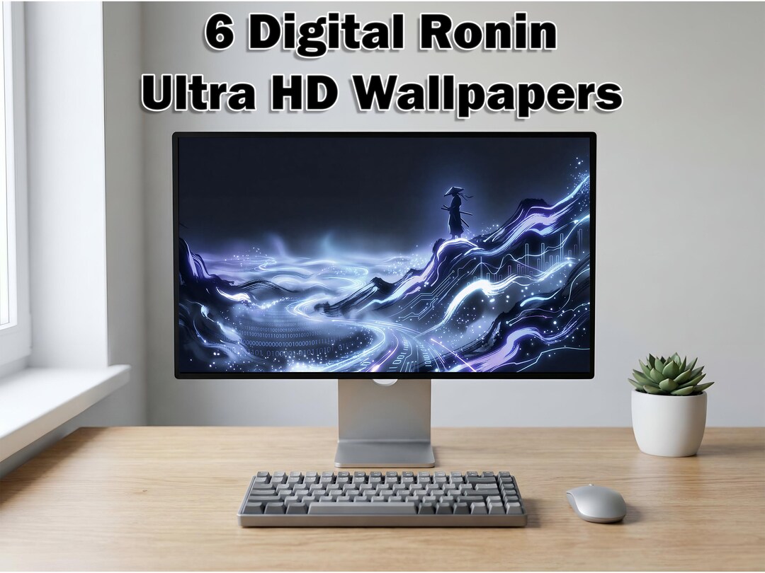 The Digital Ronin Wallpaper Pack, 6 Ultra HD Desktop Backgrounds ...