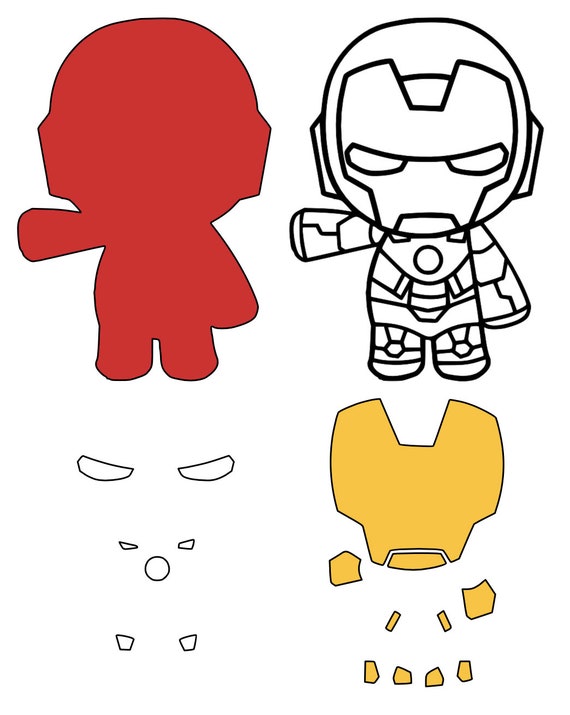 Baby Iron Man Drawing