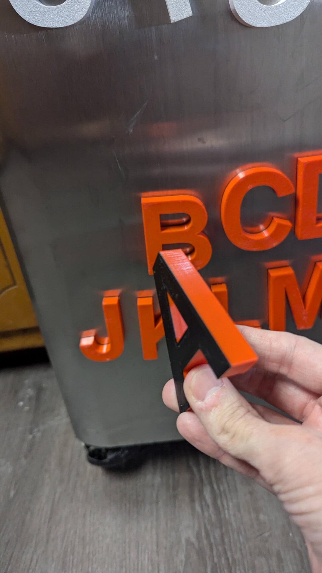 Magnetic Alphabet - Etsy