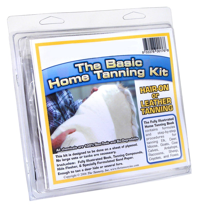 Basic Home Tanning Kit - Etsy