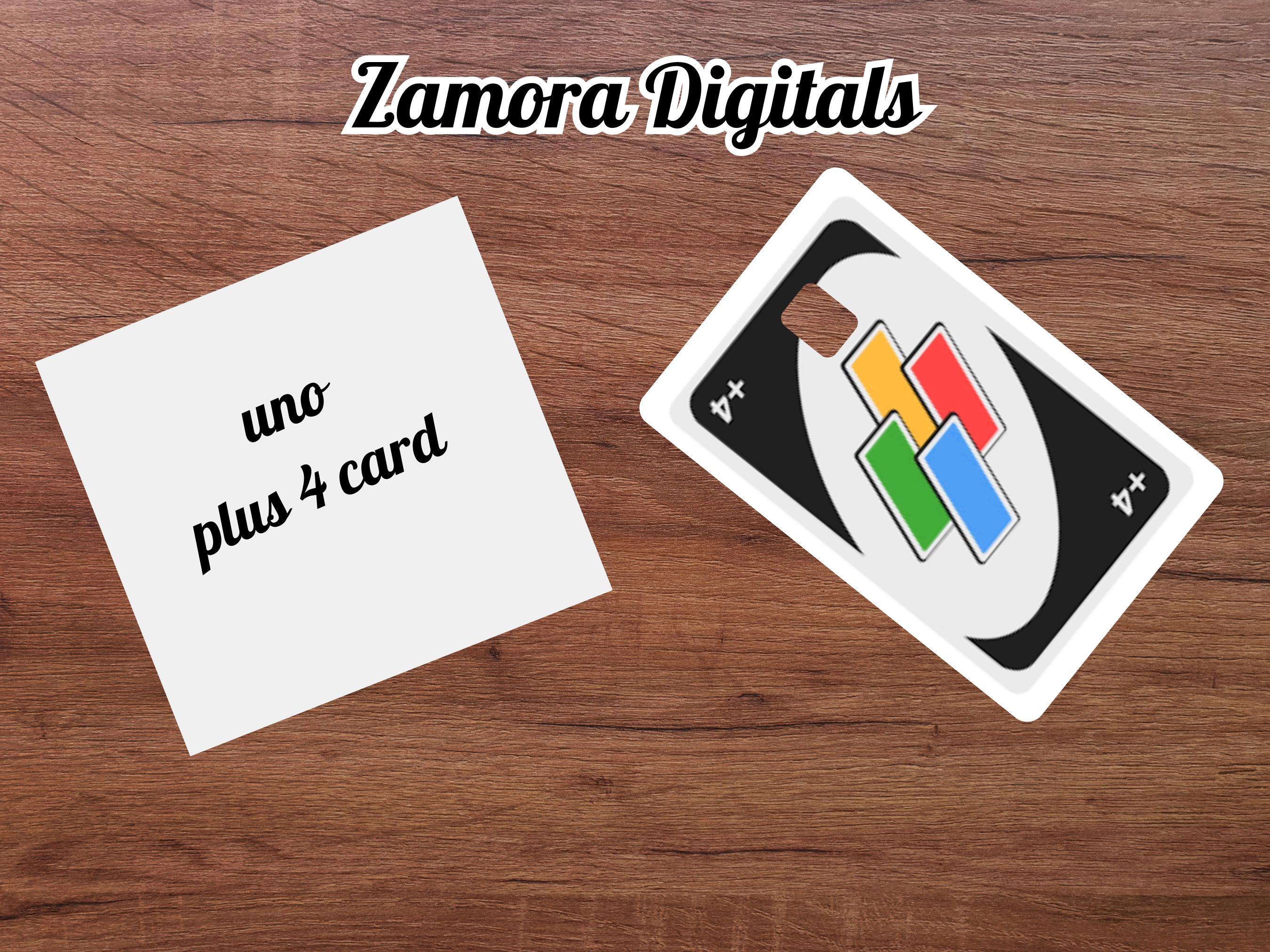 Draw 4 Power: Uno-inspired Debit Skin, Credit Card Sticker - Etsy