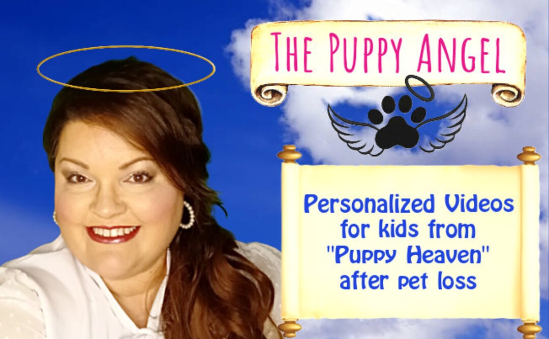 A Personalized Video From Angelica the puppy Angel, for Children After ...