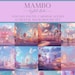 Fantasy Pastel Carnival Scenes Digital Backdrop Set, Photoshop ...
