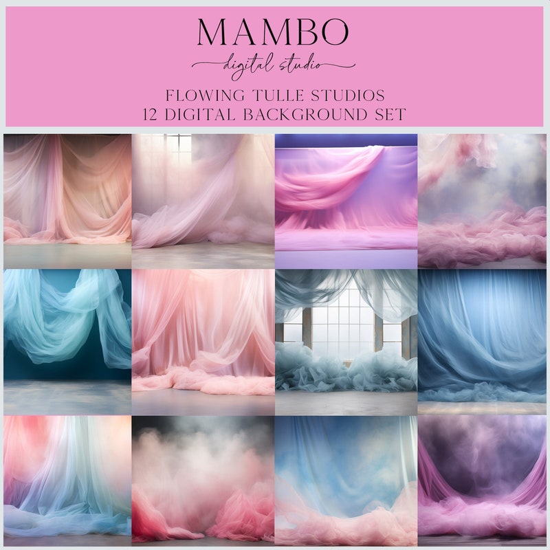 Tulle Backdrop - Etsy