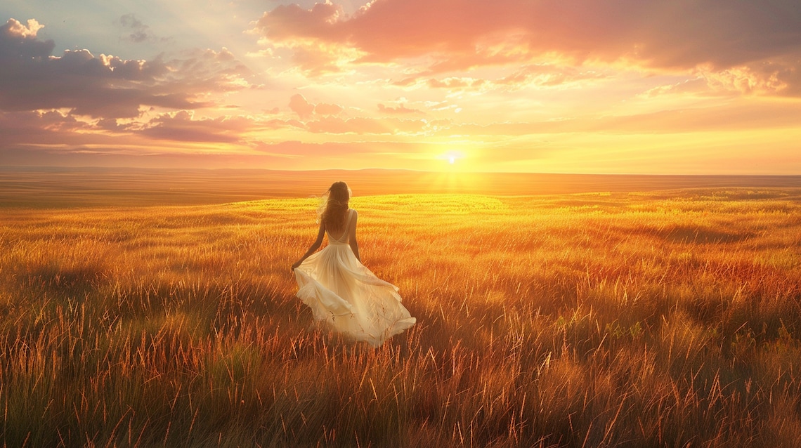 Prairie Scenes Digital Backdrop Set, Photoshop Background, Digital ...
