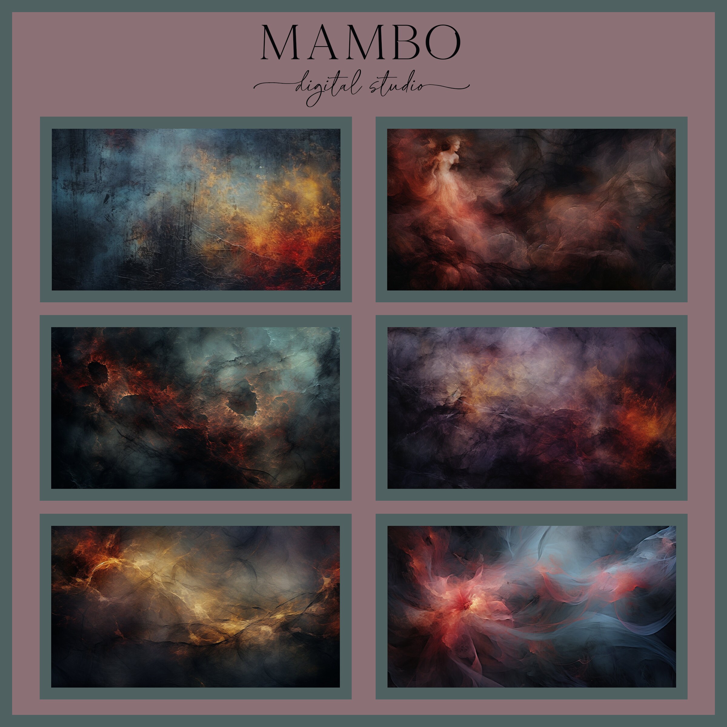 Beautiful Nightmare Photoshop Texture Set, Photoshop Textures, Digital ...