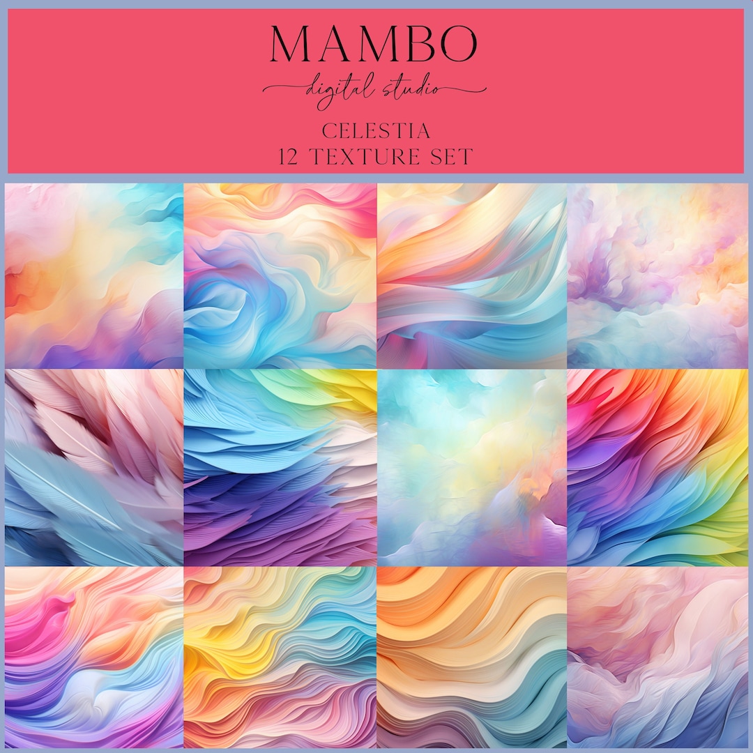 Celestia Photoshop Texture Set, Photoshop Textures, Digital Overlay ...