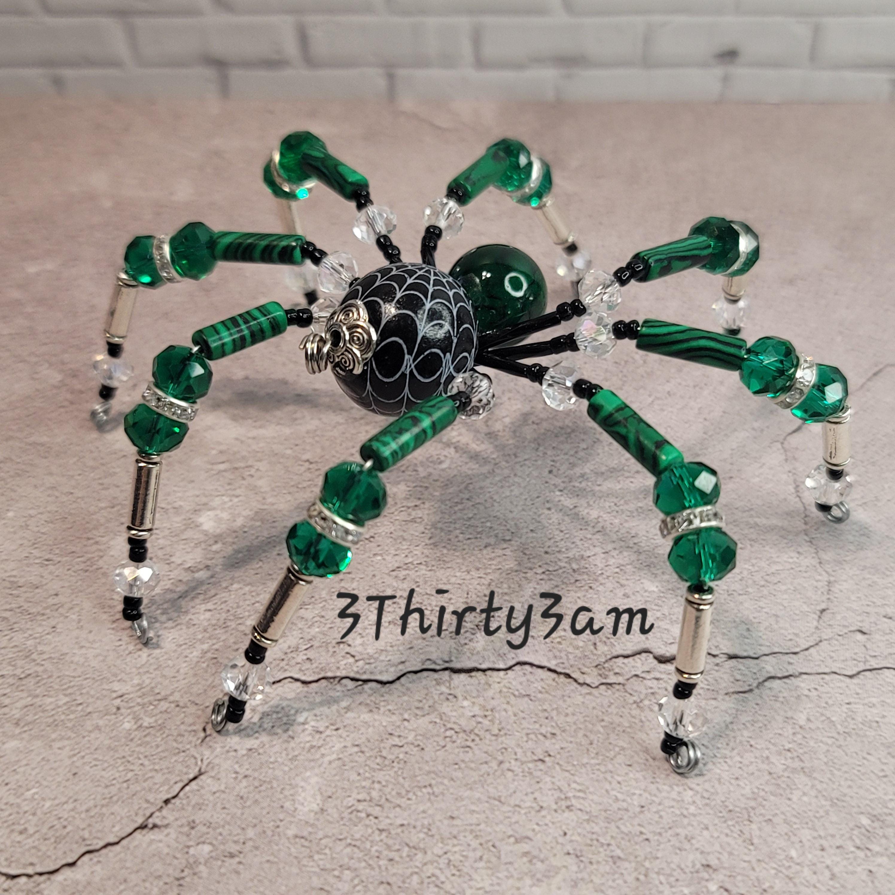 Jade the Beaded Spider - Etsy