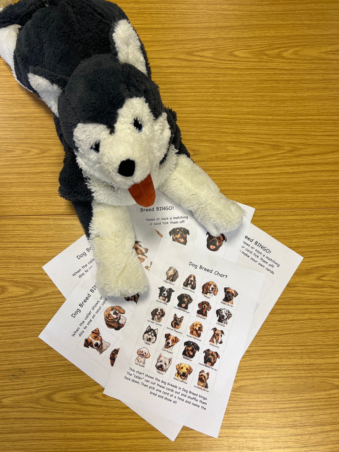 Dog Breed BINGO Game - Etsy