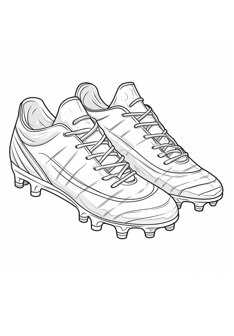 12 Football / Soccer Themed Colouring Pages for Kids - Etsy