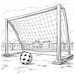12 Football / Soccer Themed Colouring Pages for Kids - Etsy