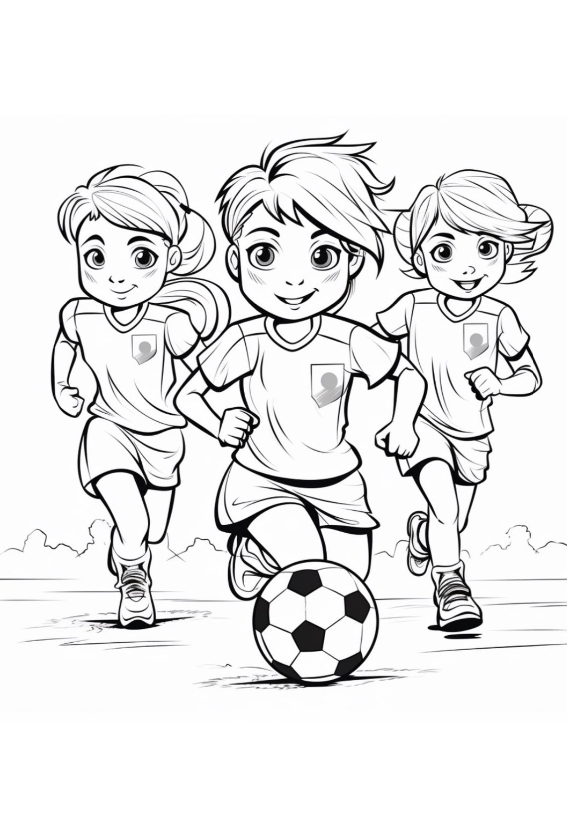 12 Football / Soccer Themed Colouring Pages for Kids - Etsy