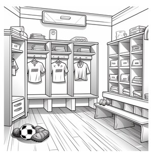 12 Football / Soccer Themed Colouring Pages for Kids - Etsy
