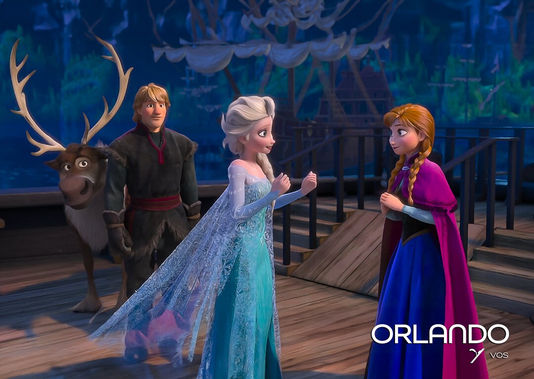 Elsa, Anna, Kristoff, and Sven Are Back From Their Epic Frozen Quest - Etsy
