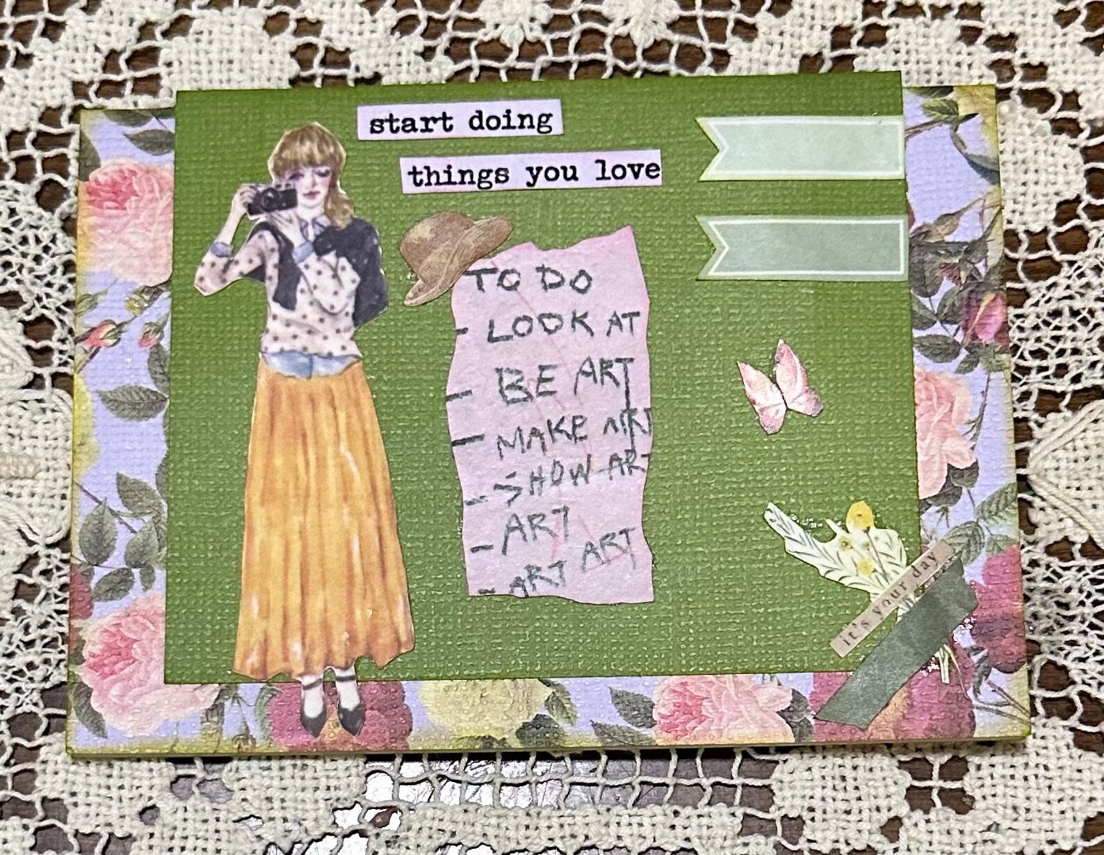 Self Love Hidden Paperclip Bookmark - Etsy