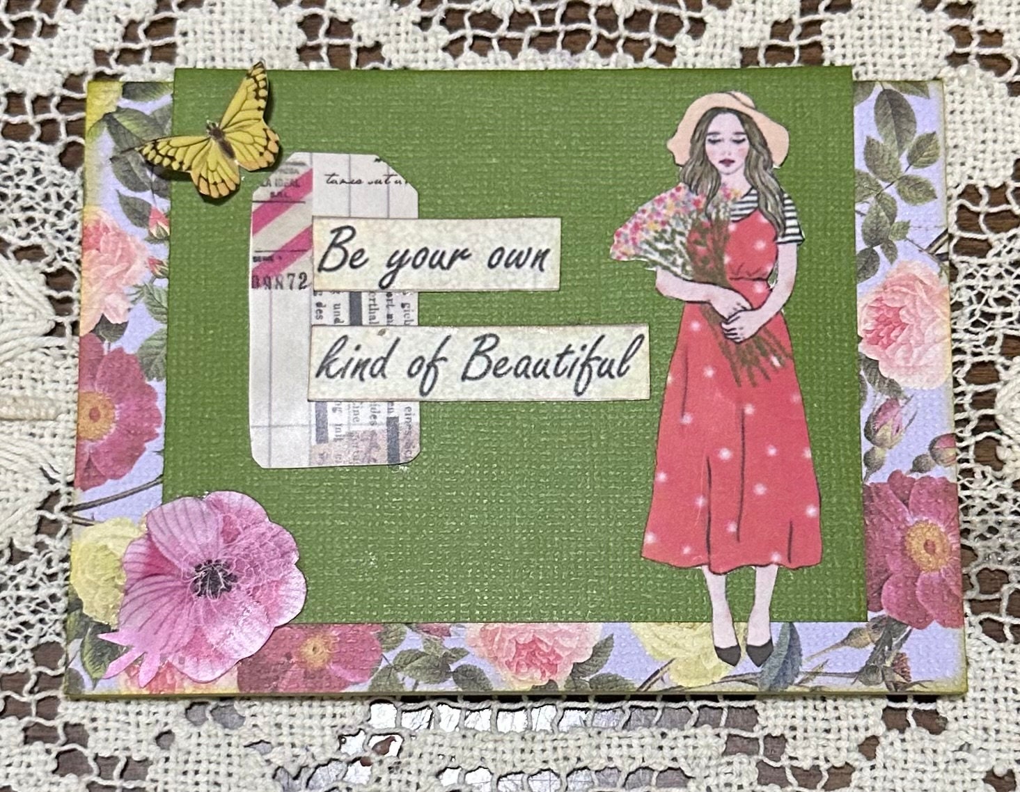 Self Love Hidden Paperclip Bookmark - Etsy