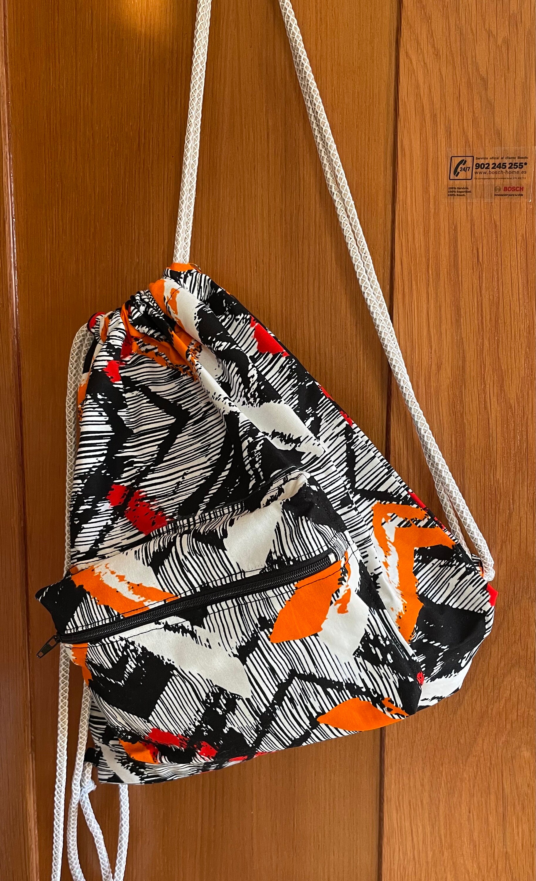 Draw String Back Pack Draw String Gym Bag Zipper Draw String Valentine ...