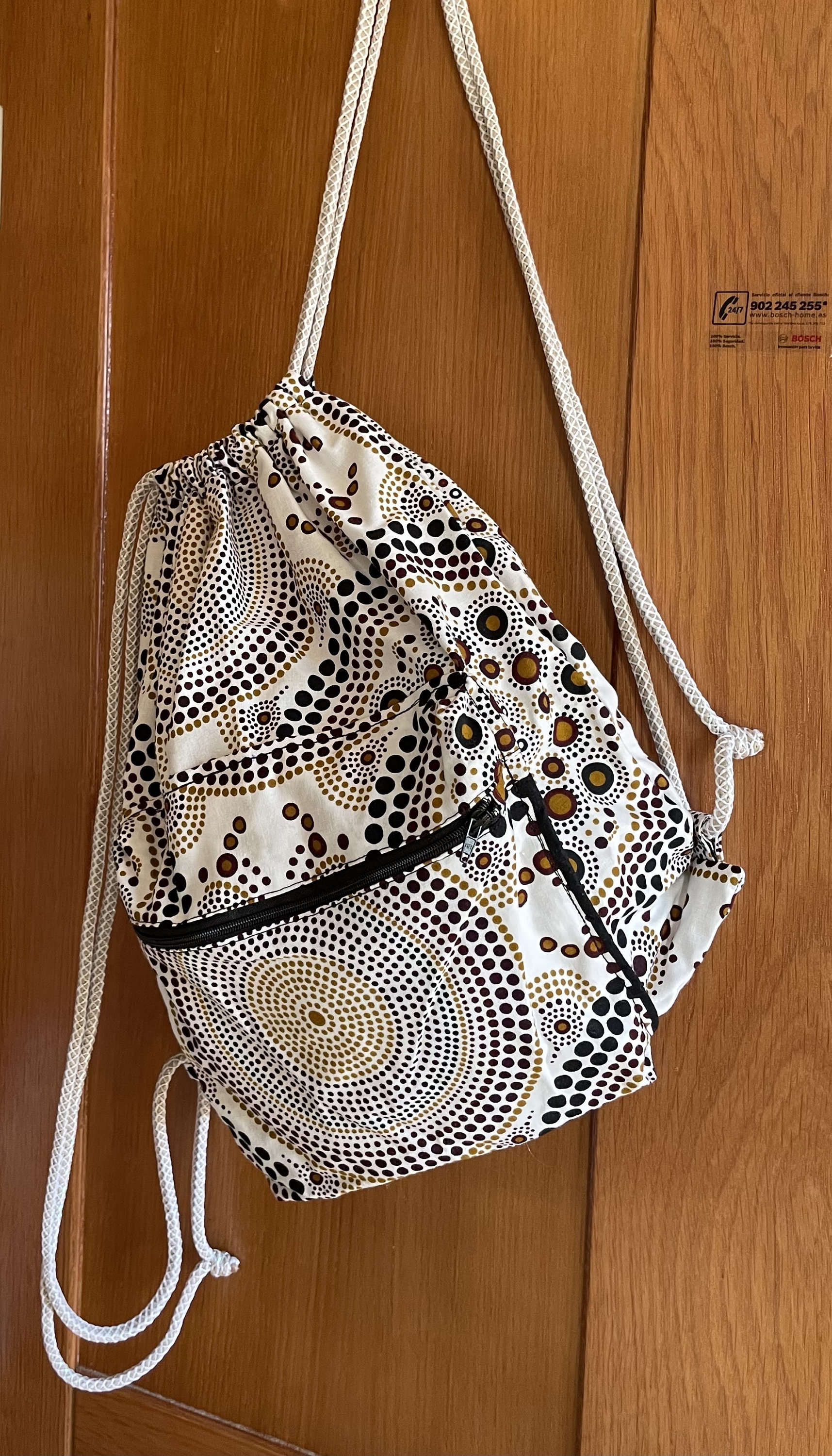 Draw String Back Pack Draw String Gym Bag Zipper Draw String Valentine ...