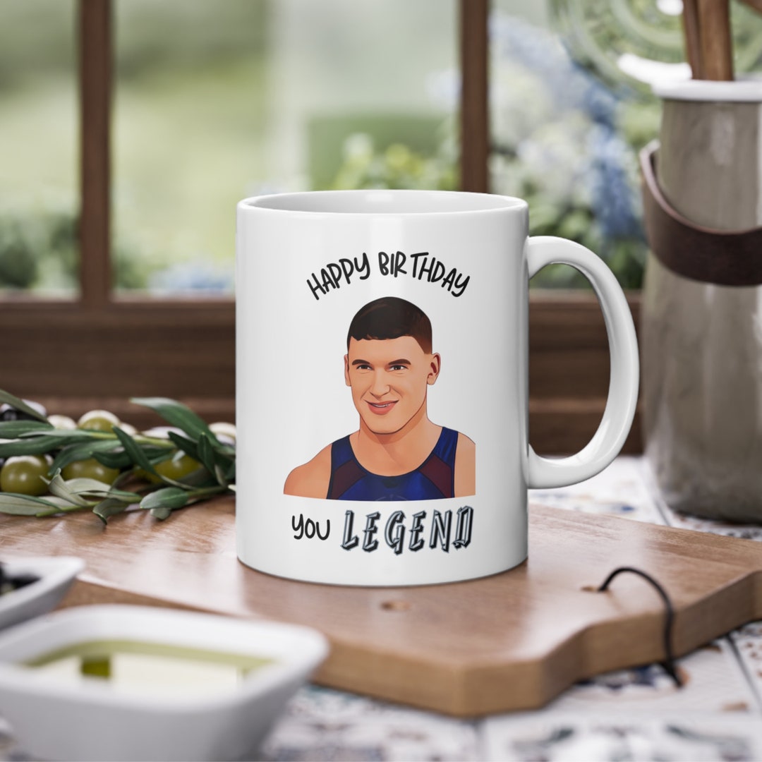 Legend From Gladiators Mug, Happy Birthday Coffee Cup, Dad Husband ...