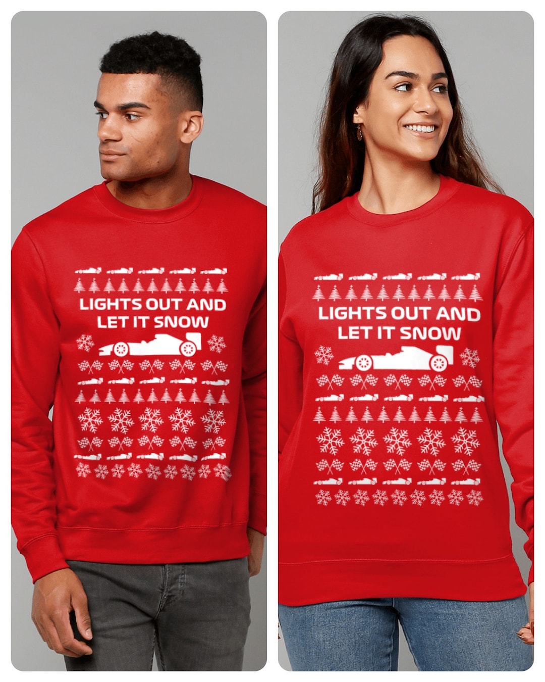 Formula One Christmas Jumper, F1 Gift Novelty Sweatshirt, Dad Husband ...