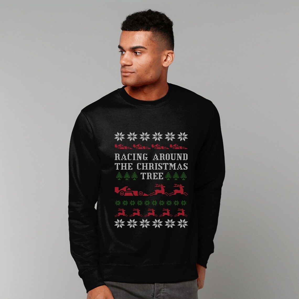 Formula Christmas Jumper, Racing Gift Sweatshirt, Dad Husband Son ...