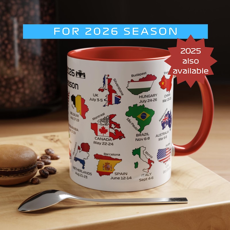 F1 2026 Mug - Etsy