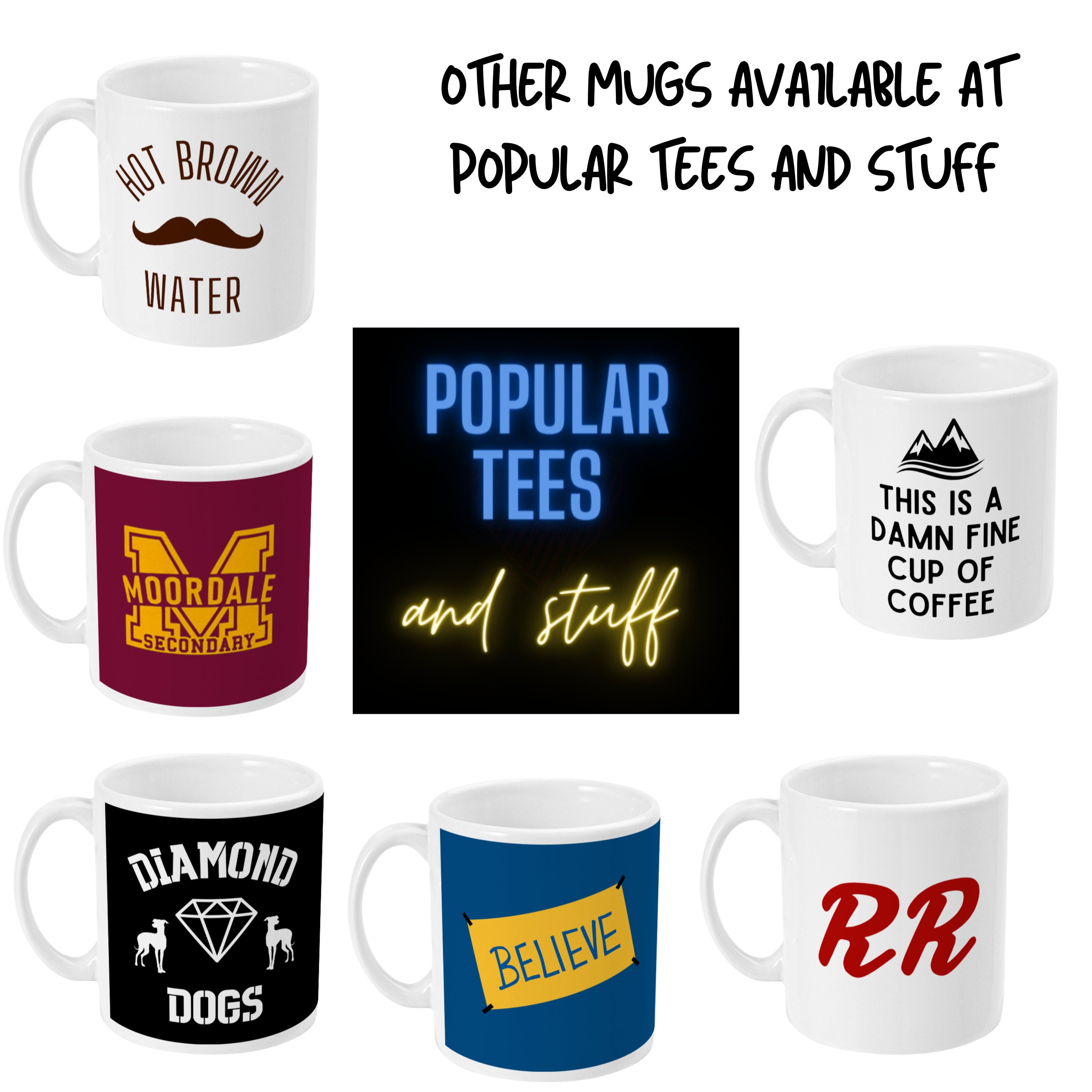 Ghosts Pat Mug Funny TV Show Present Geek Birthday Gift Dip - Etsy