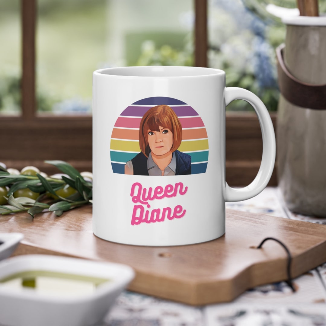 Diane the Traitors Mug, Queen Gay Icon TV Show Present, Ceramic Gift ...